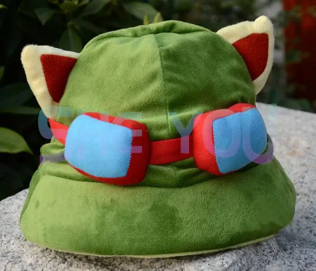 Teemo Cosplay Game League Of Legends Cosplay Hat Cute Kawaii Teemo