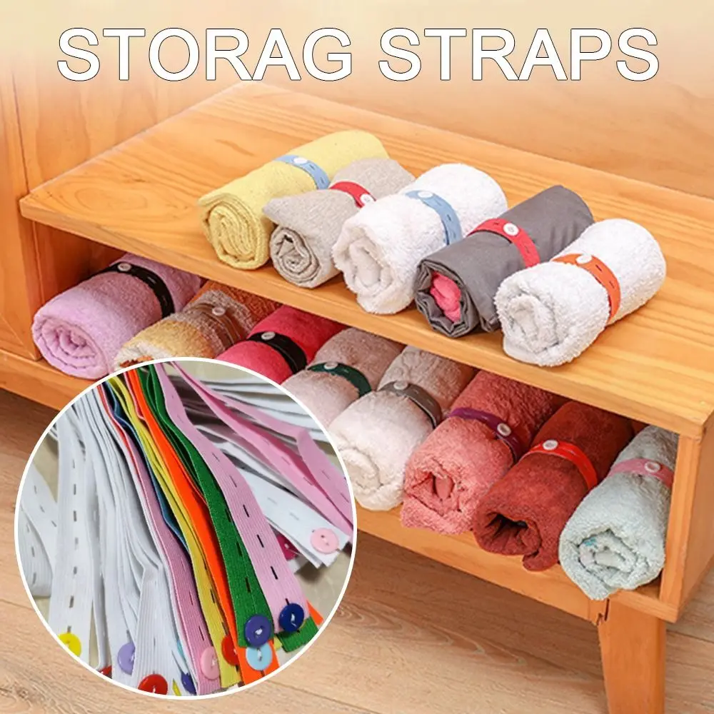 20Pcs Travel Clothes Storag Straps Lazy Folding Clothes Artifact ...