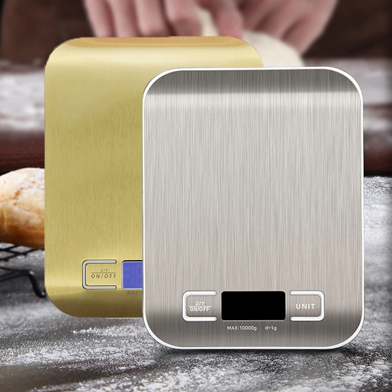 Kitchen-Scale-Electronic-5-10kg-Digital-Balance-Precision-Stainless ...