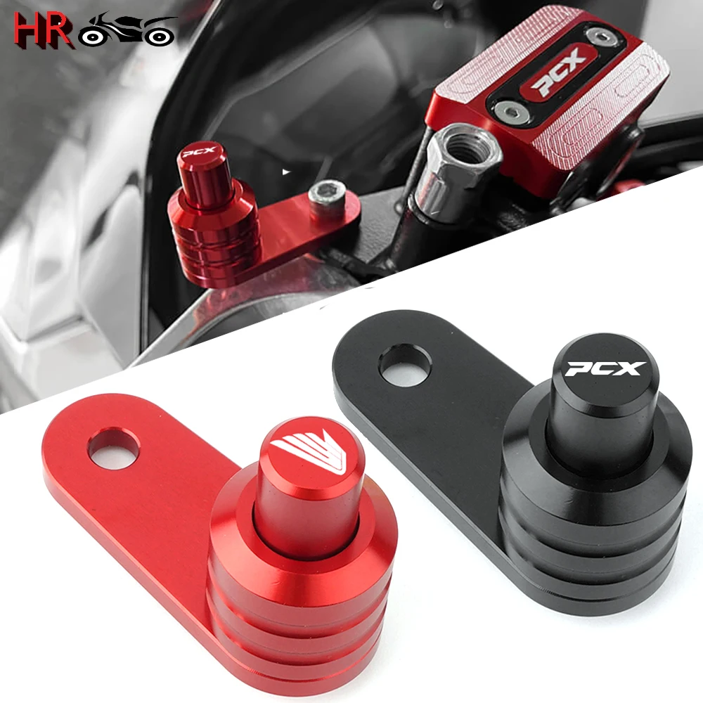 Motorcycle-Accessorie-Brake-Lever-Parking-Switch-Button-Auxiliary-Lock ...