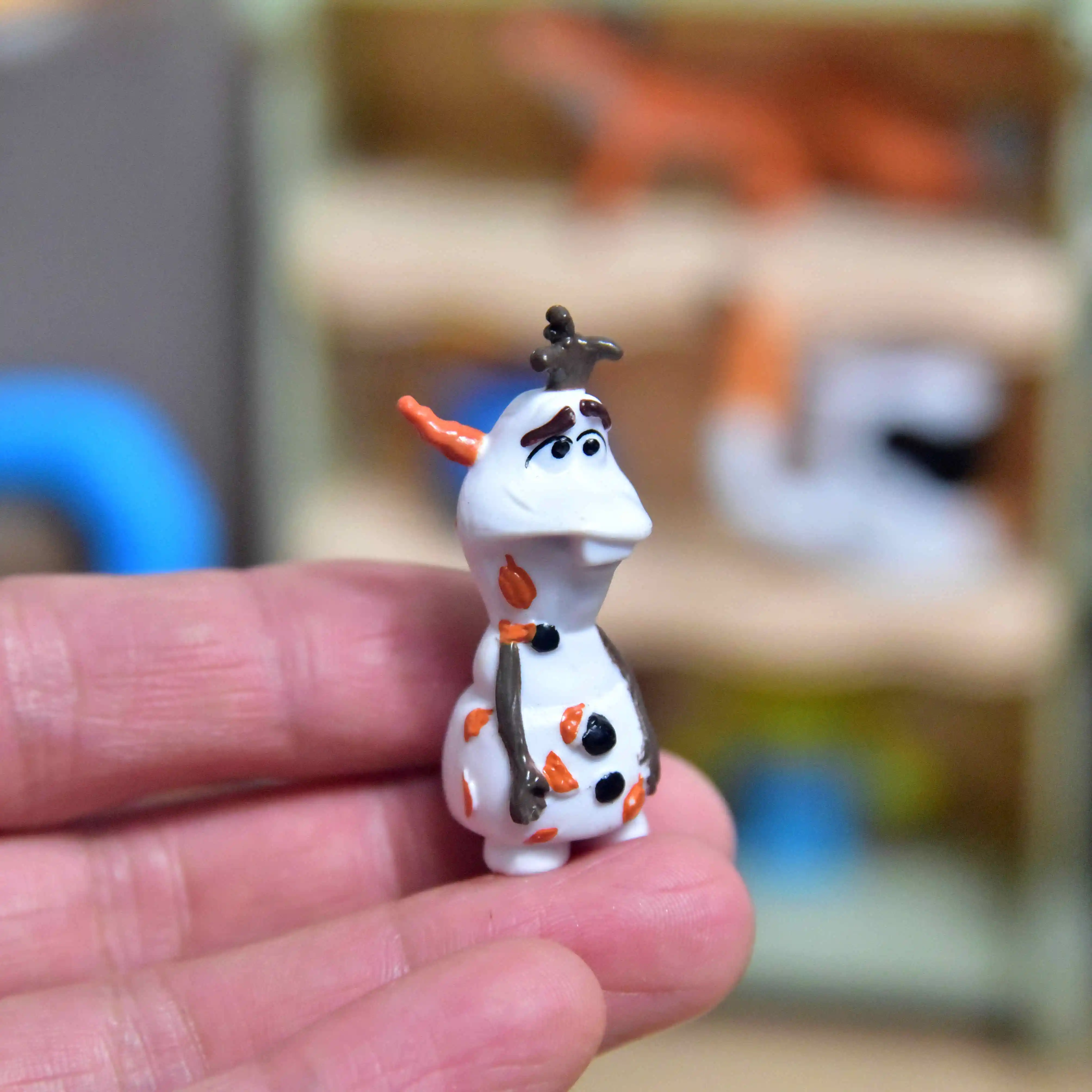 Figura de Frozen de Disney, Olaf, juguete decorativo, figuras para ...