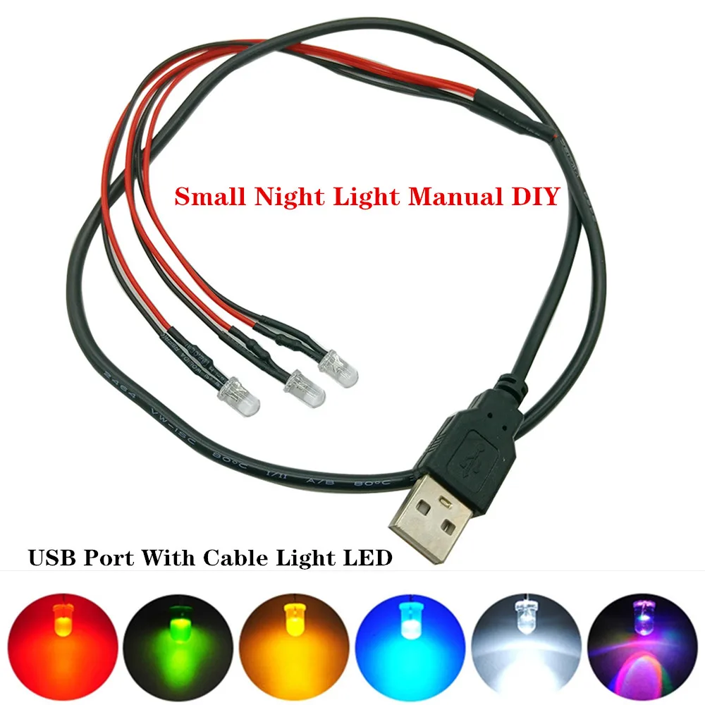 USB-Port-With-Cable-Light-LED-Model-Light-Group-Atmosphere-Small-Night ...