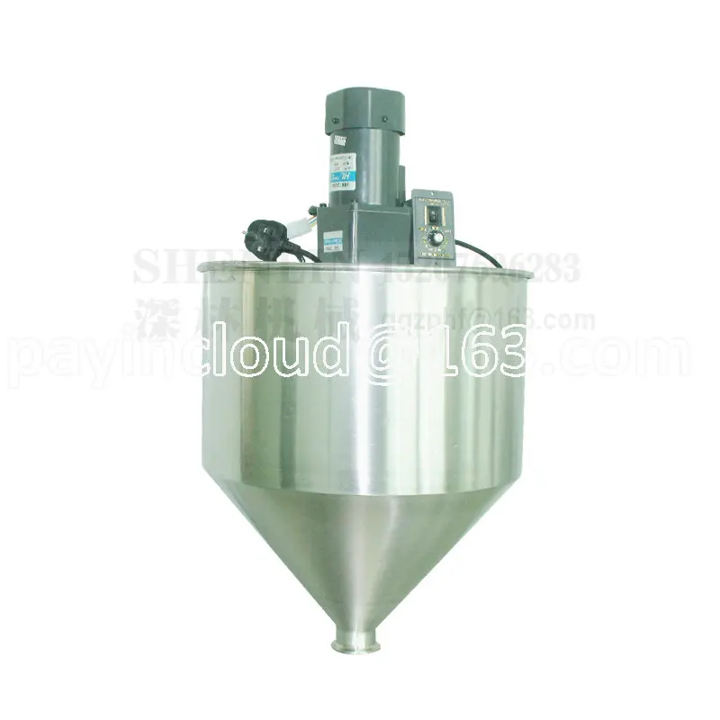 Mixing Hopper Stainless Steel SS304 50L Filling Machine Hopper 120W ...
