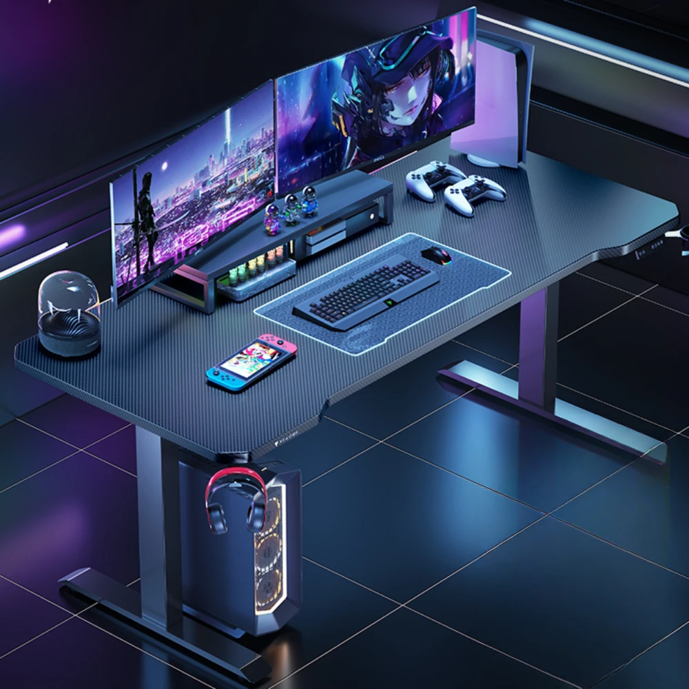 Computer-Desk-Household-Height-Adjustment-Intelligent-Gaming-Desk ...