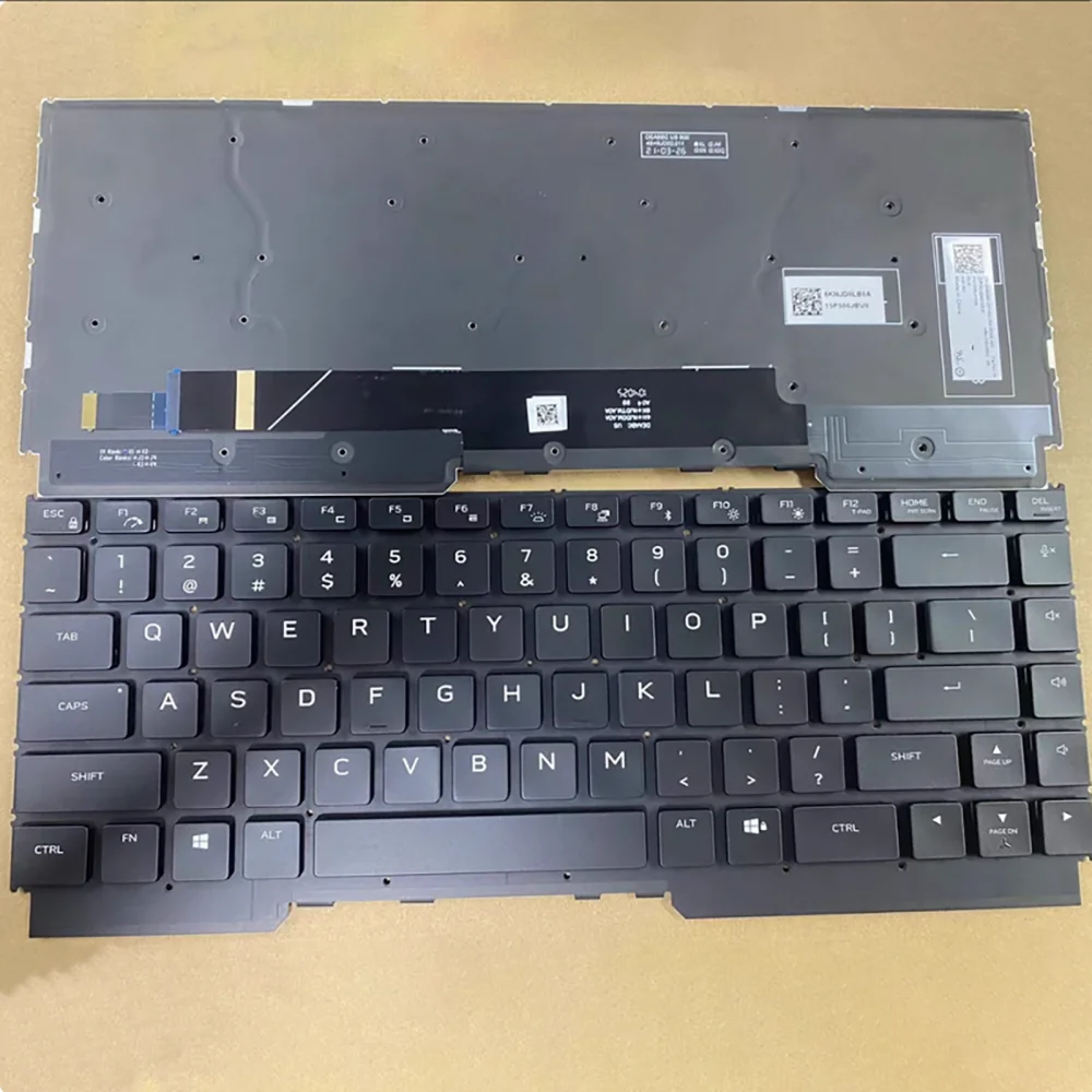 US Layout for Dell Alienware M15 R5 M15 R6 M15 R7 P109F Notebook ...