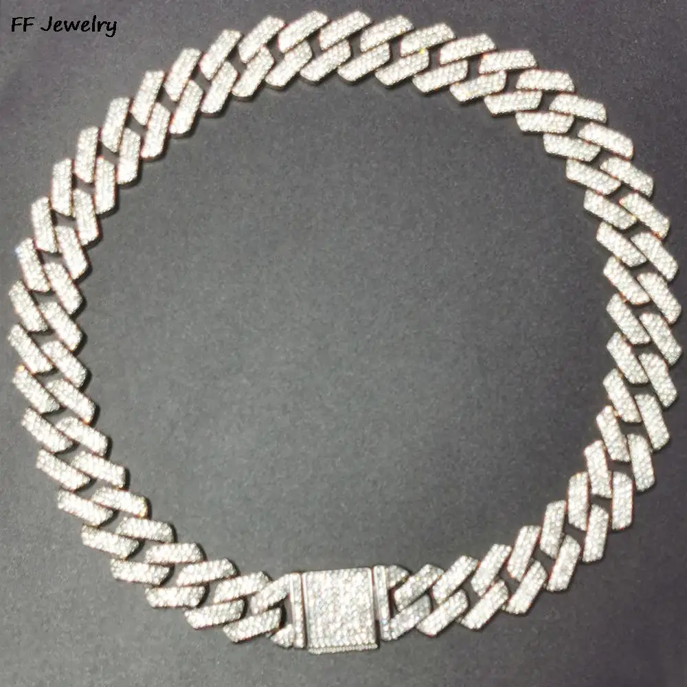 Hip-Hop-20mm-ThickMiami-Curb-Cuban-Chain-Necklace-Iced-Out-Paved ...