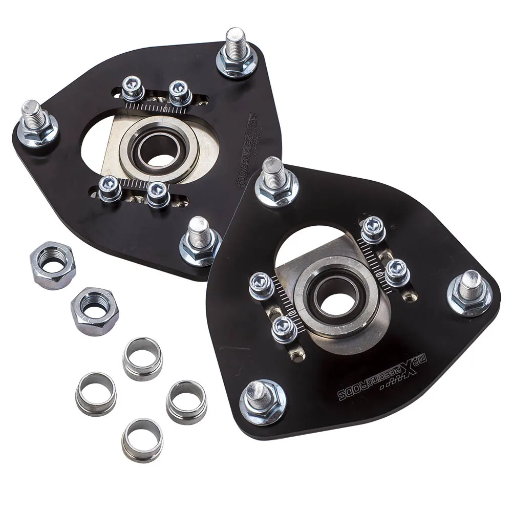2x Suspension Top Mounts Front Camber Plate Upper Mount for Nissan S13 ...