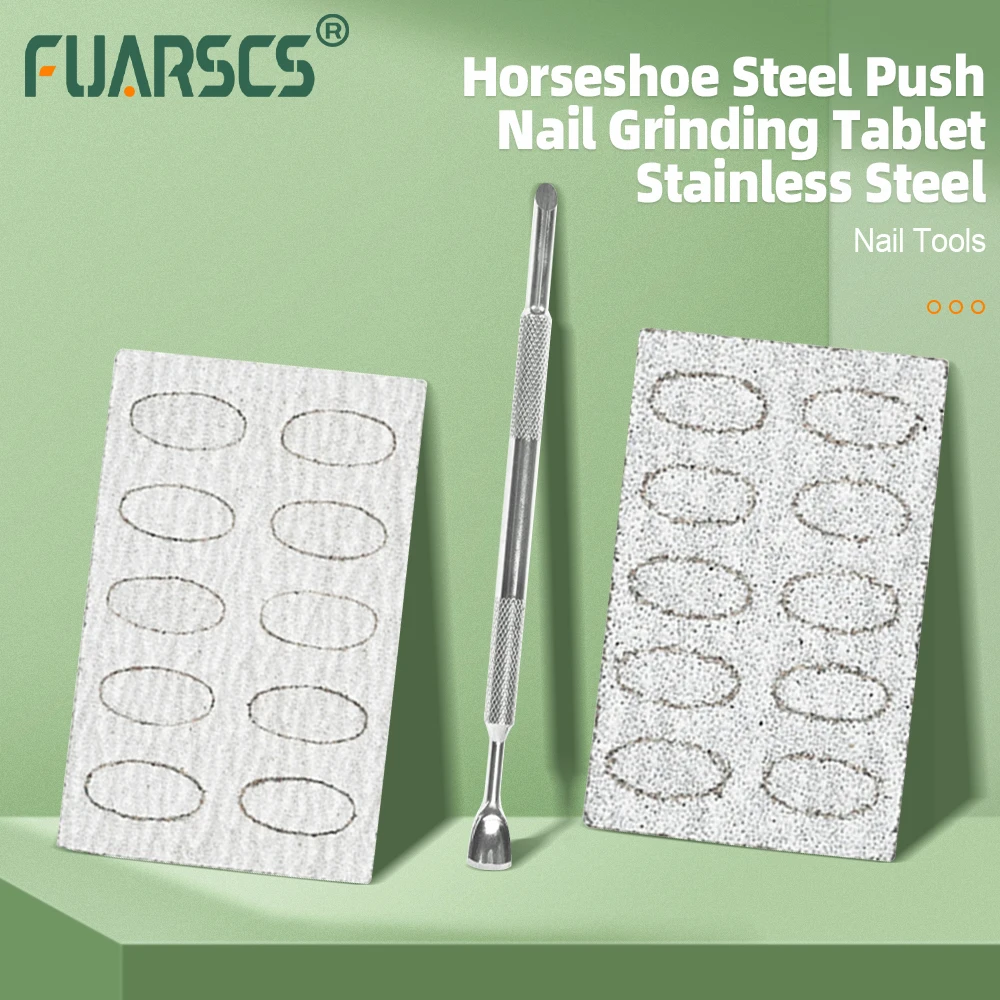 Double-ended-Cuticle-Pusher-Stainless-Steel-Horseshoe-Pusher-Nail ...