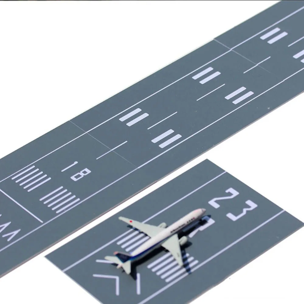 1pc-Miniature-Passenger-Aircraft-Model-10-15cm-1-1000-Runway-Platform ...