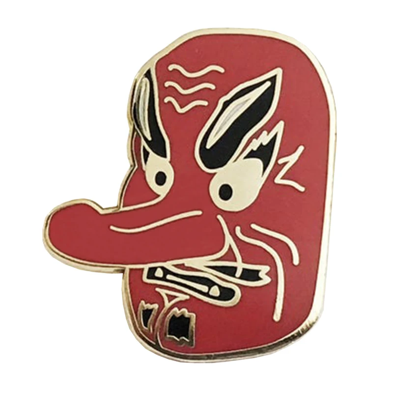 Tengu Japanese History Yokai Enamel Pin - Brooches - AliExpress