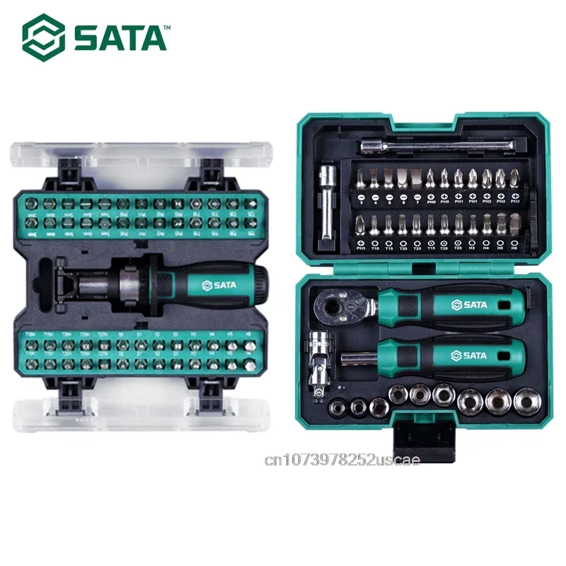 SATA-Multifunctional-Socket-Wrench-Set-Metric-Impact-Sockets-Ratchet ...