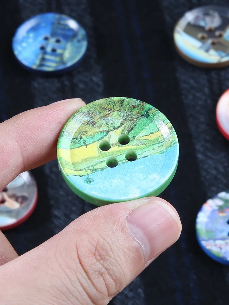 Resin Supplies Accessories | Resin Coat Buttons 2 Hole | Buttons Craft ...