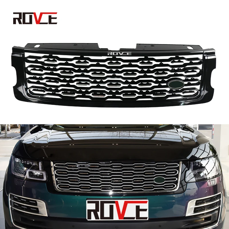 ROVCE Front Bumper Grille Side Vent Cover and Front Bumper Trim For ...