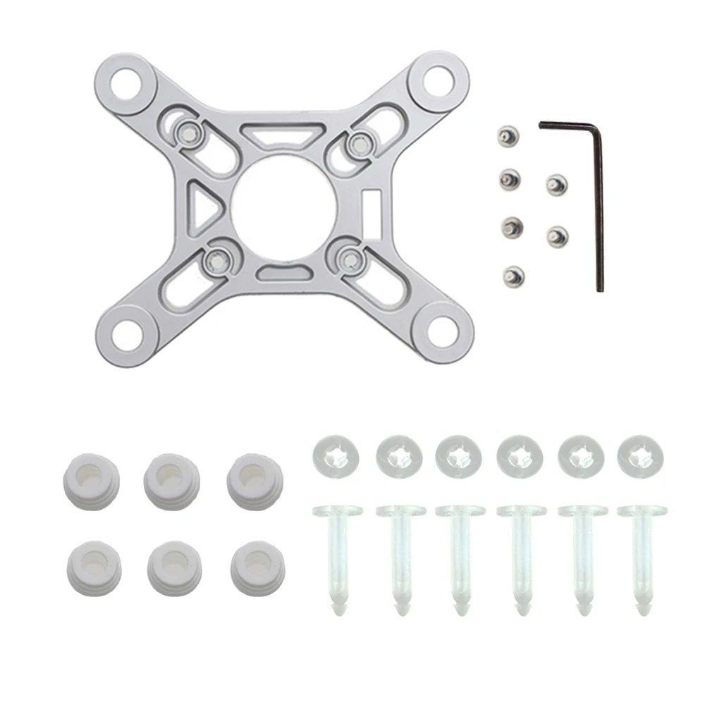 Anti-Vibration Rubber Damping Ball Gimbal Mounting Plate Anti-drop pin ...