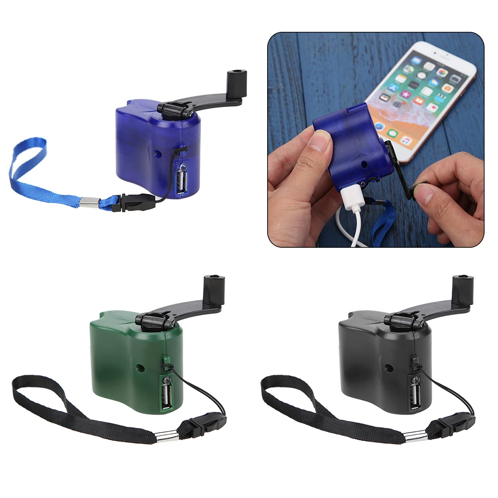 Dynamo Hand Crank Usb Cell Phone Emergency Charger | Dynamo Mini Hand ...