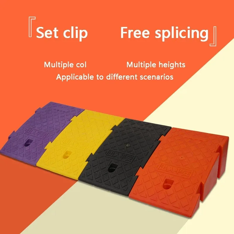 25-40-16cm-Plastic-PVC-Road-Slope-Ramp-Pad-Portable-Car-Step-Uphill ...