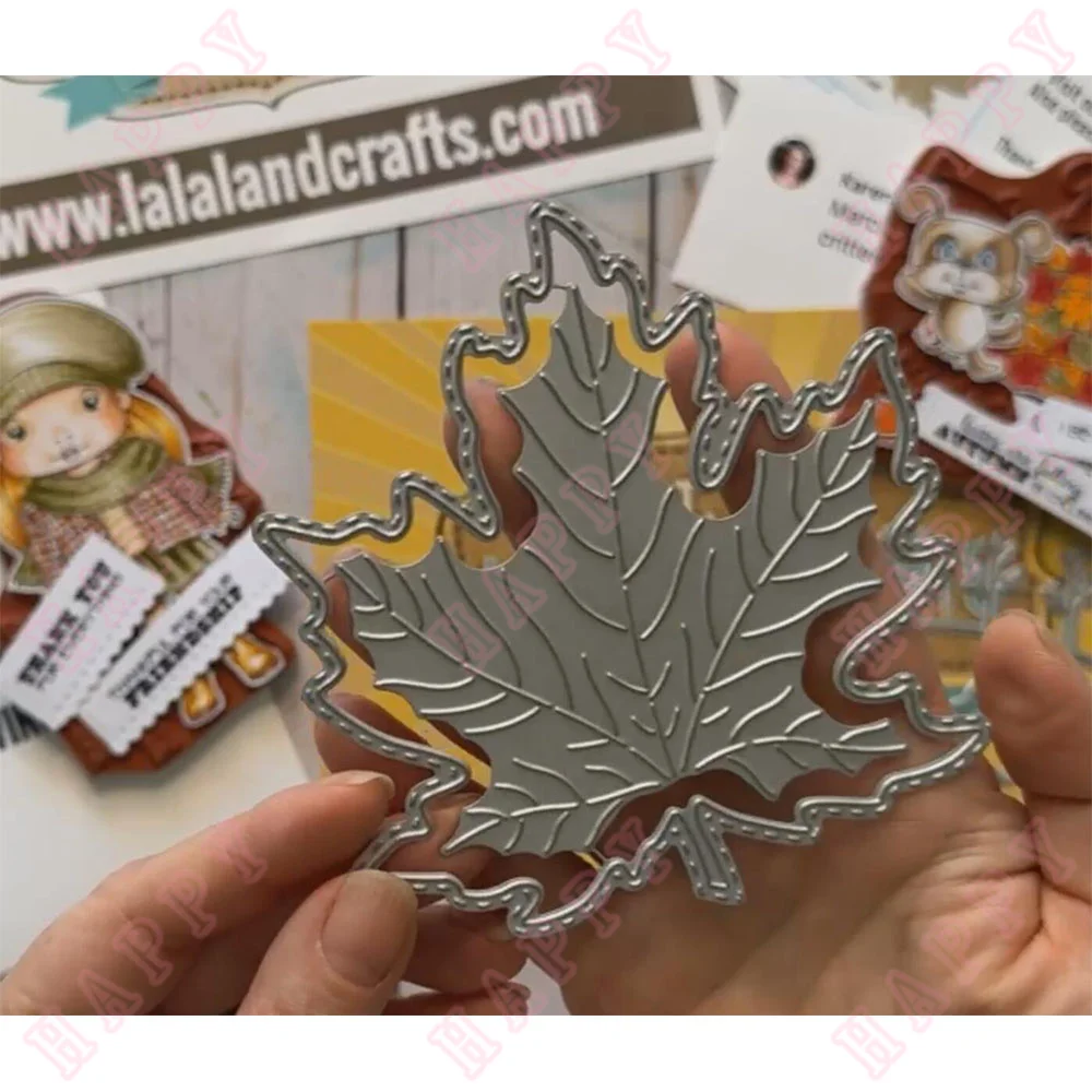 Maple Leaf Scrapbooking Cutting Die | Envelope Cutting Die | Metal Craft Template - Cutting Dies ...