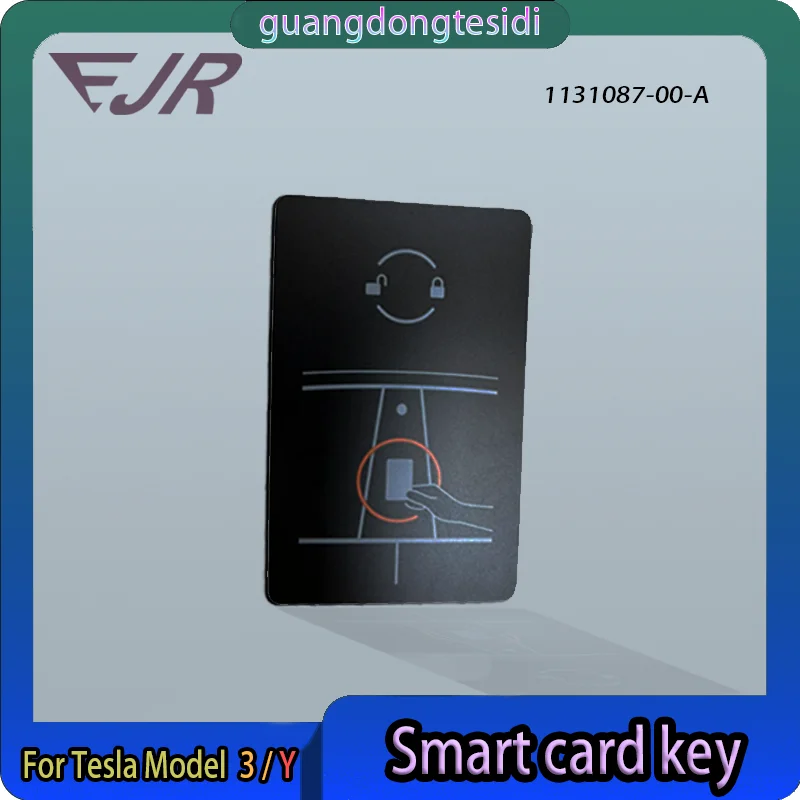 For-Tesla-Model-3-Model-Y-Car-Supplies-Smart-Key-Card-Inductive-Card ...