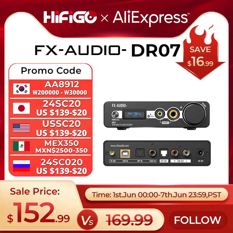 FX-AUDIO-DR07-Dual-AK4493-DAC-All-in-One-Headphone-Amplifier-Bluetooth ...