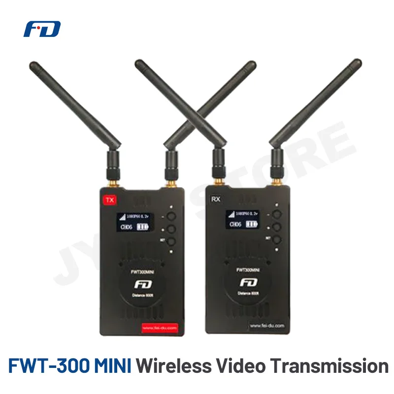 새로운! Feidu FD FWT 300 1000ft 무선 비디오 송신기 수신기 300 메터 4 천개 UHD 전송 시스템 카메라 ...