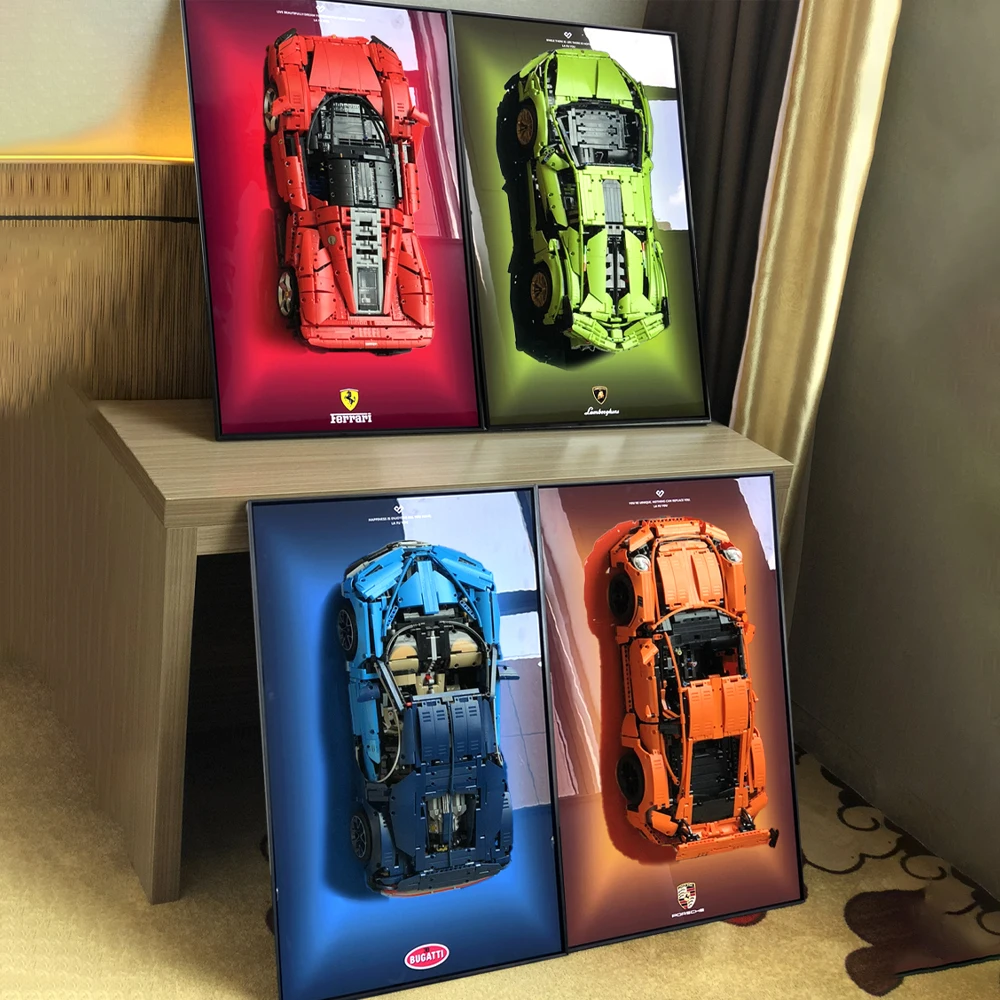 Acrylic-version-car-framed-ideas-New-item-terror-language-wall ...