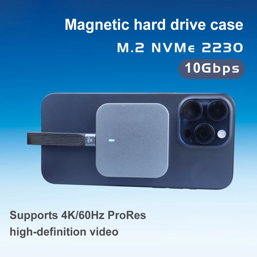 Magnetic-M-2-2230-NVMe-SSD-Enclosure-USB3-2-10Gbps-Aluminum-External ...