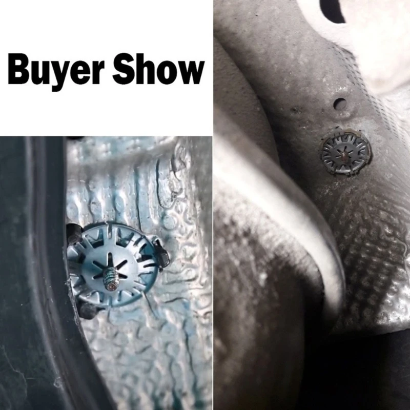 20-50Pcs-Metal-Heat-Shield-Clips-Washers-Exhaust-Heat-Shield-Clips ...