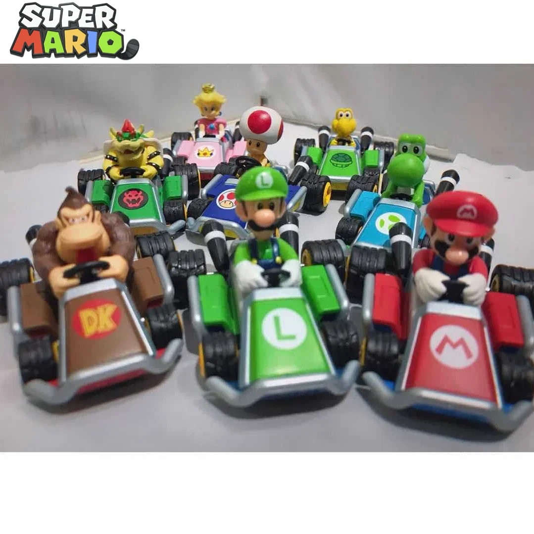 New-Super-Mario-Series-Racer-Pull-Back-Car-Trumpet-8-Models-a-Lot-Anime ...