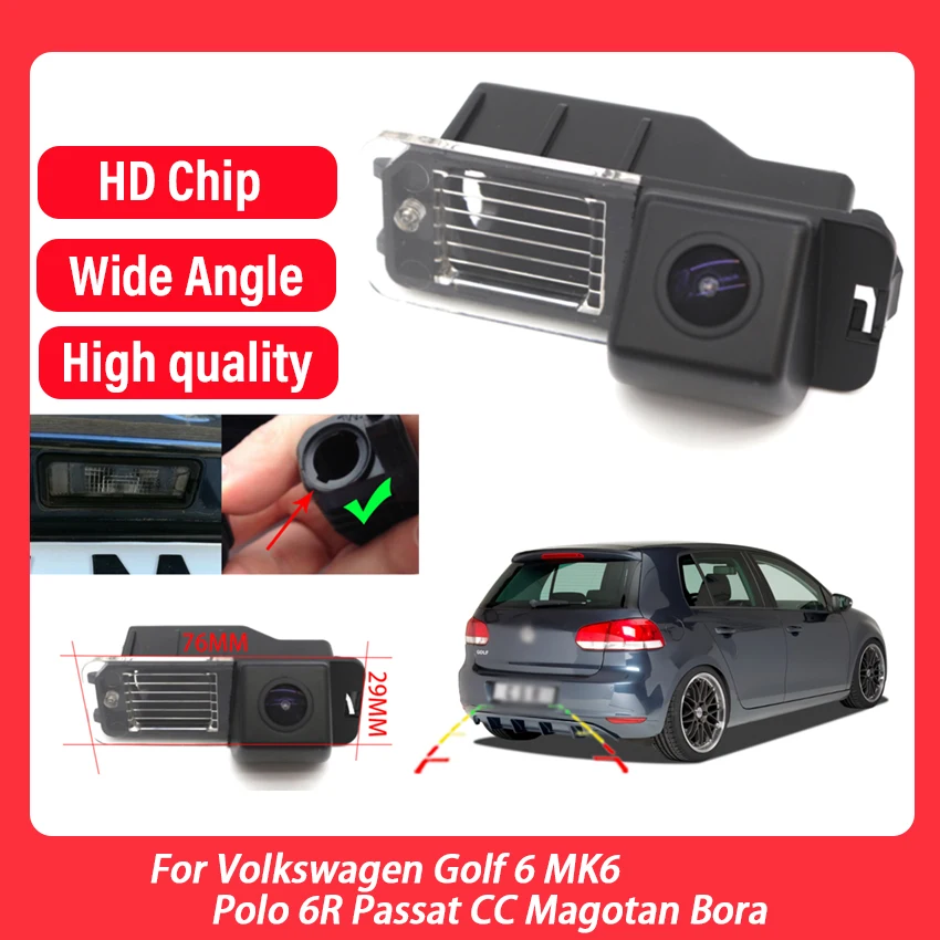 Parking Camera For Volkswagen Golf 6 Mk6 Polo 6r Passat Cc Magotan Bora ...