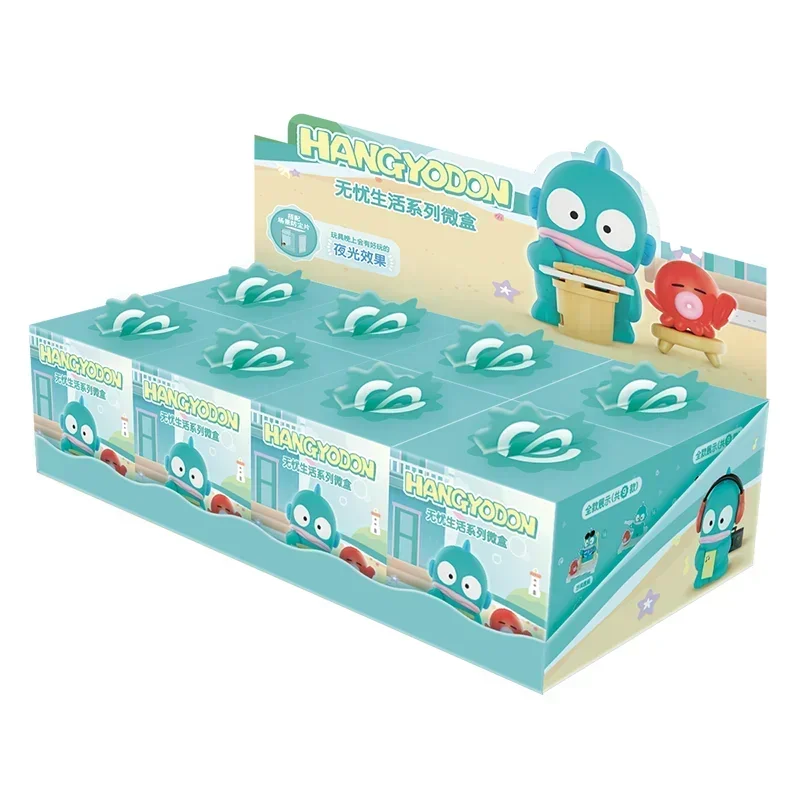 Figuras de Sanrio Micro Box Cinnamoroll Ugly Fish Hangyodon Hello Kitty ...