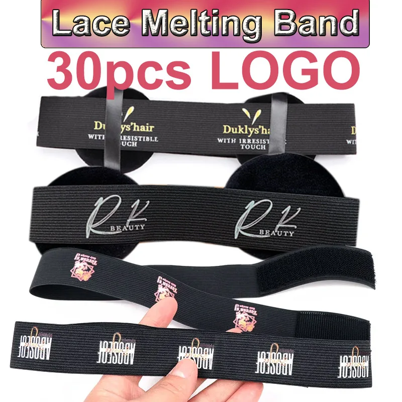 Adjustable Elastic Bands For Laying Edges Baby Hairs With Logo Lace ...