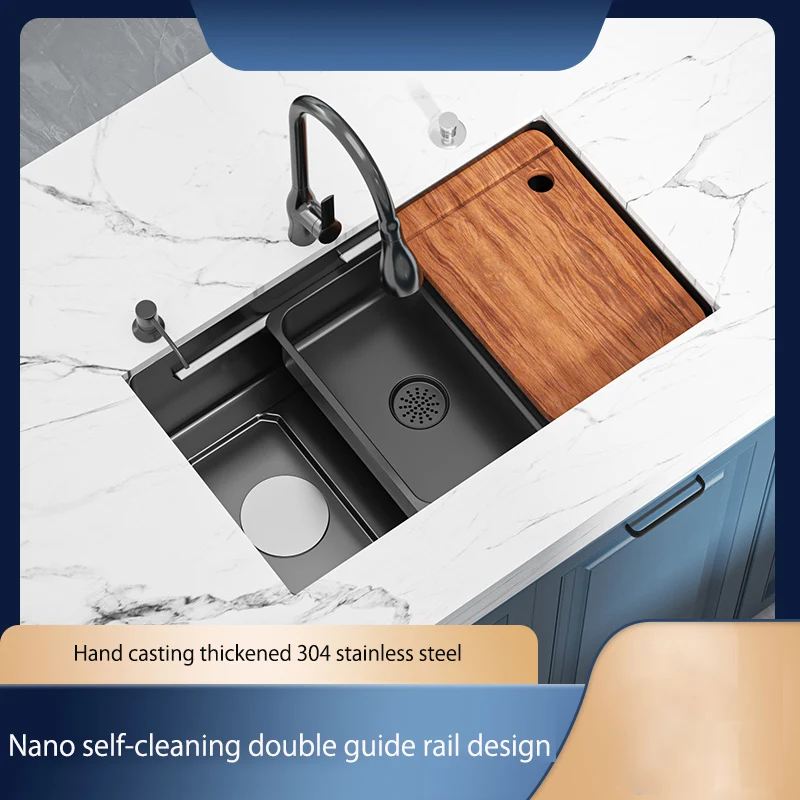 Kitchen-Sink-Undermount-Single-Bowl-Stainless-Steel-Kitchen-Sink-High ...