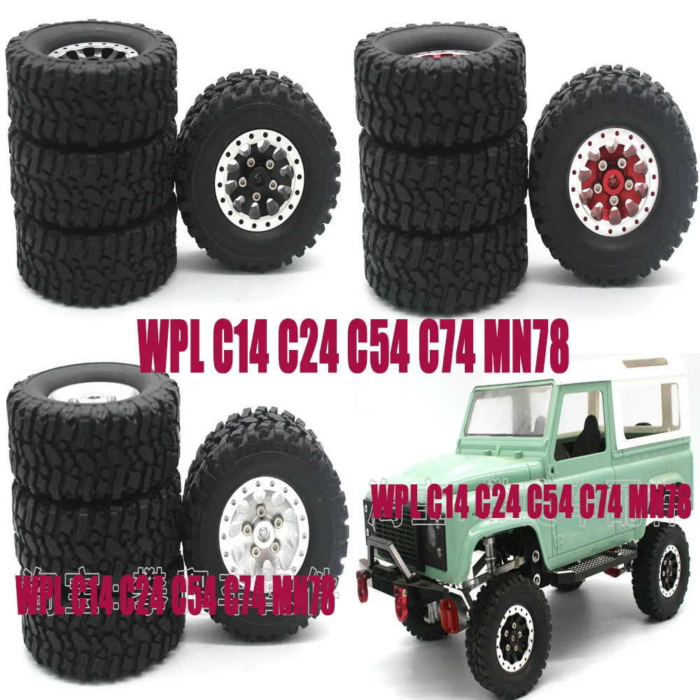 WPL-C14-C24-C54-C74-MN78-RC-Car-Spare-Parts-Upgrade-Metal-Wheel-Hub ...