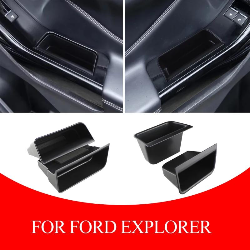 Car Door Storage Box For Ford Explorer 2020 2021 2022 2023 Armrest ...