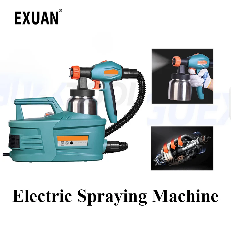 Electric-Spraying-Machine-High-pressure-Spray-Gun-Latex-Paint-Spray ...
