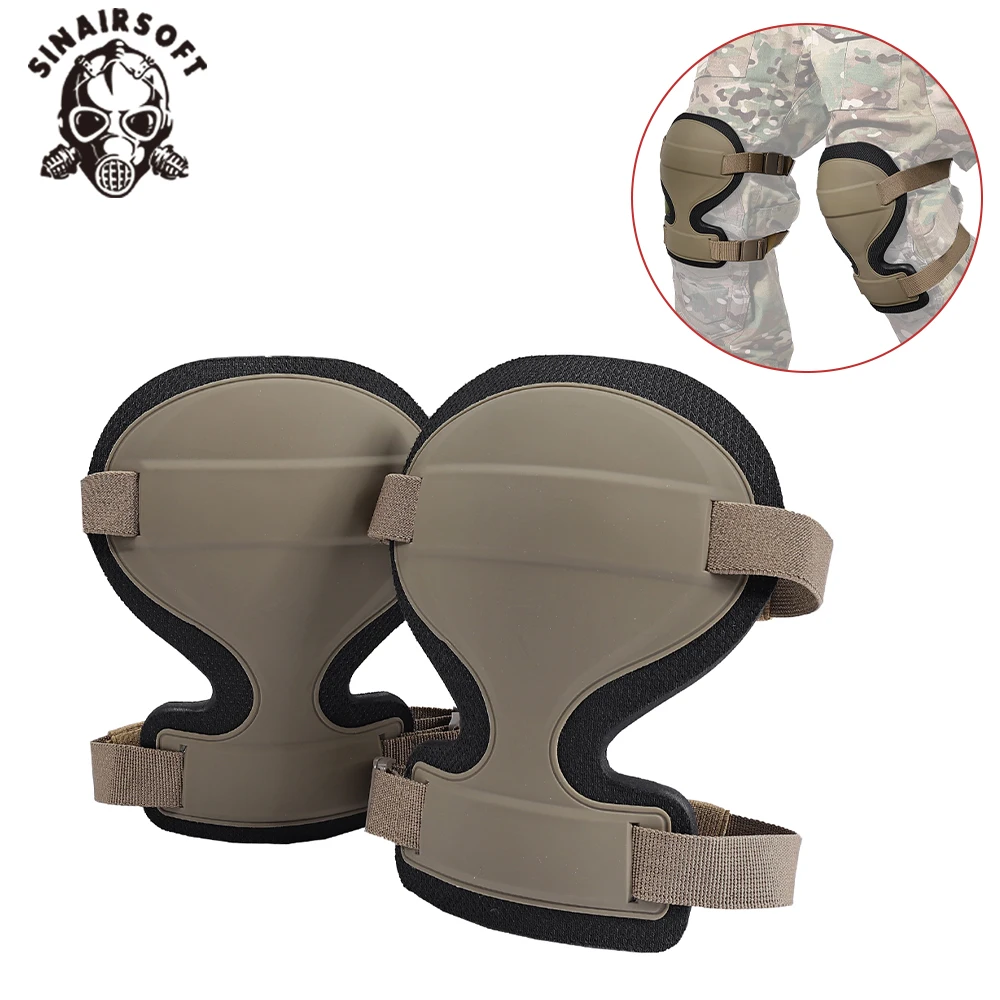 Tactical Airsoft ARC Combat Military Protective Knee Caps Army Durable ...