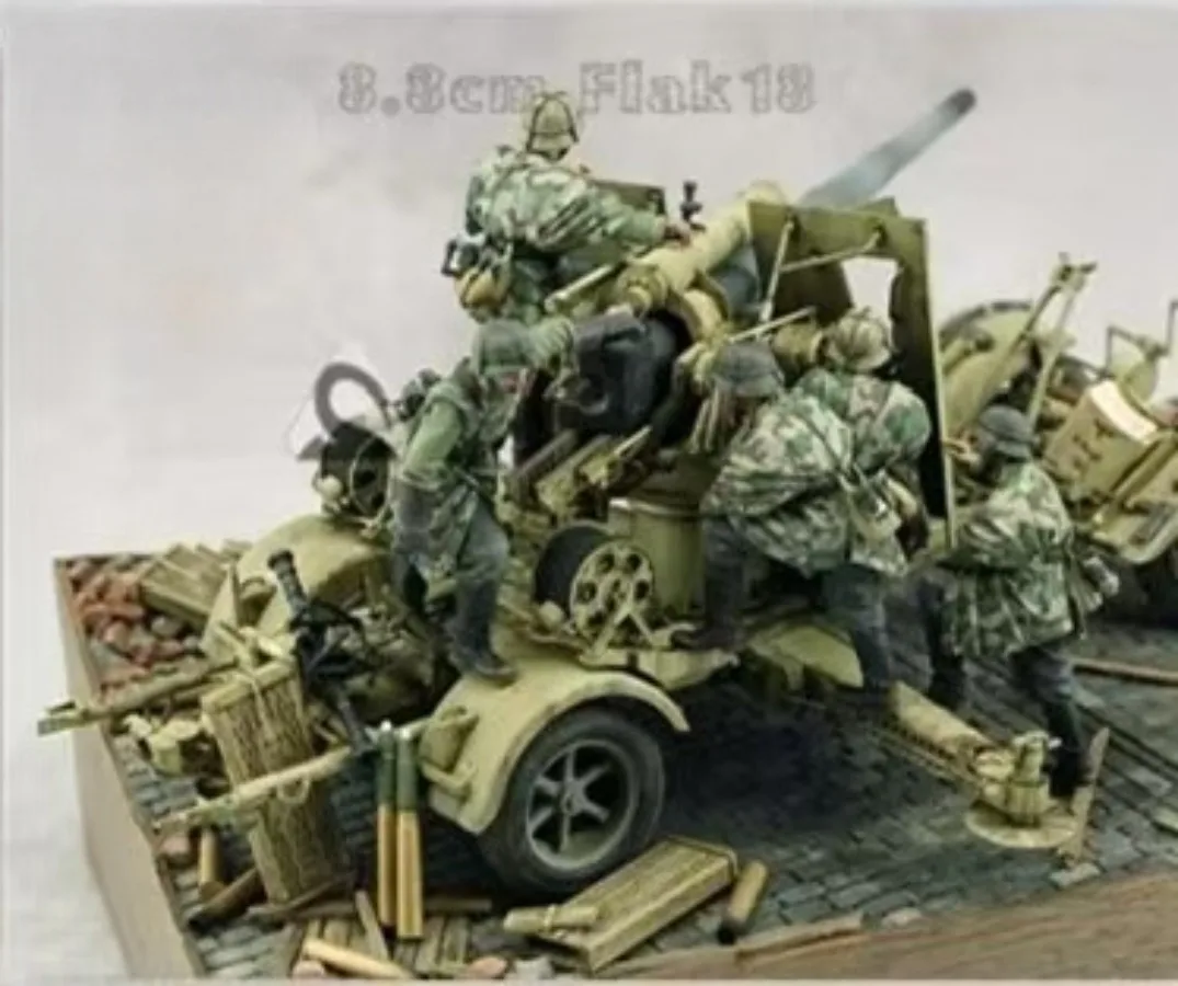 1/35 Scale Die-Cast Resin Figure Assembled Model Kit History Hobby ...