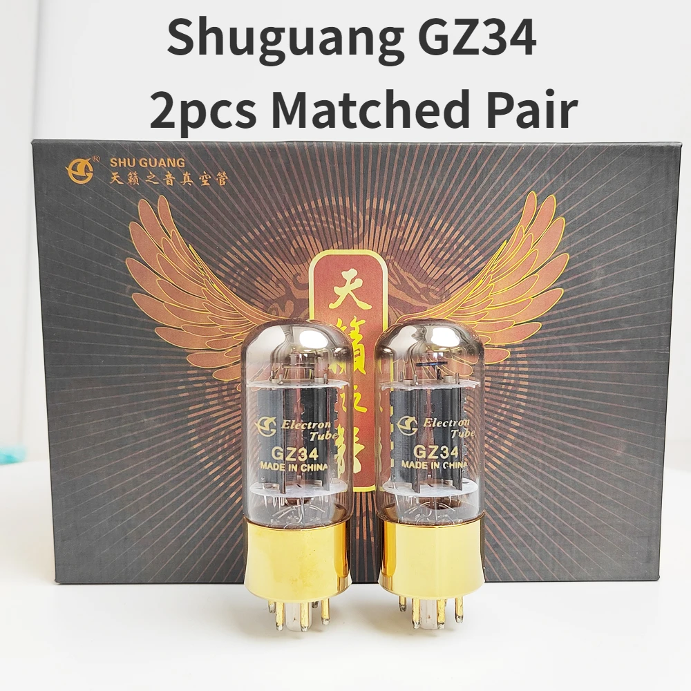 Shuguang-GZ34-Gold-Pin-Electronic-Tube-Upgrade-5AR4-5Z4P-5Y3-274B-5U4G ...
