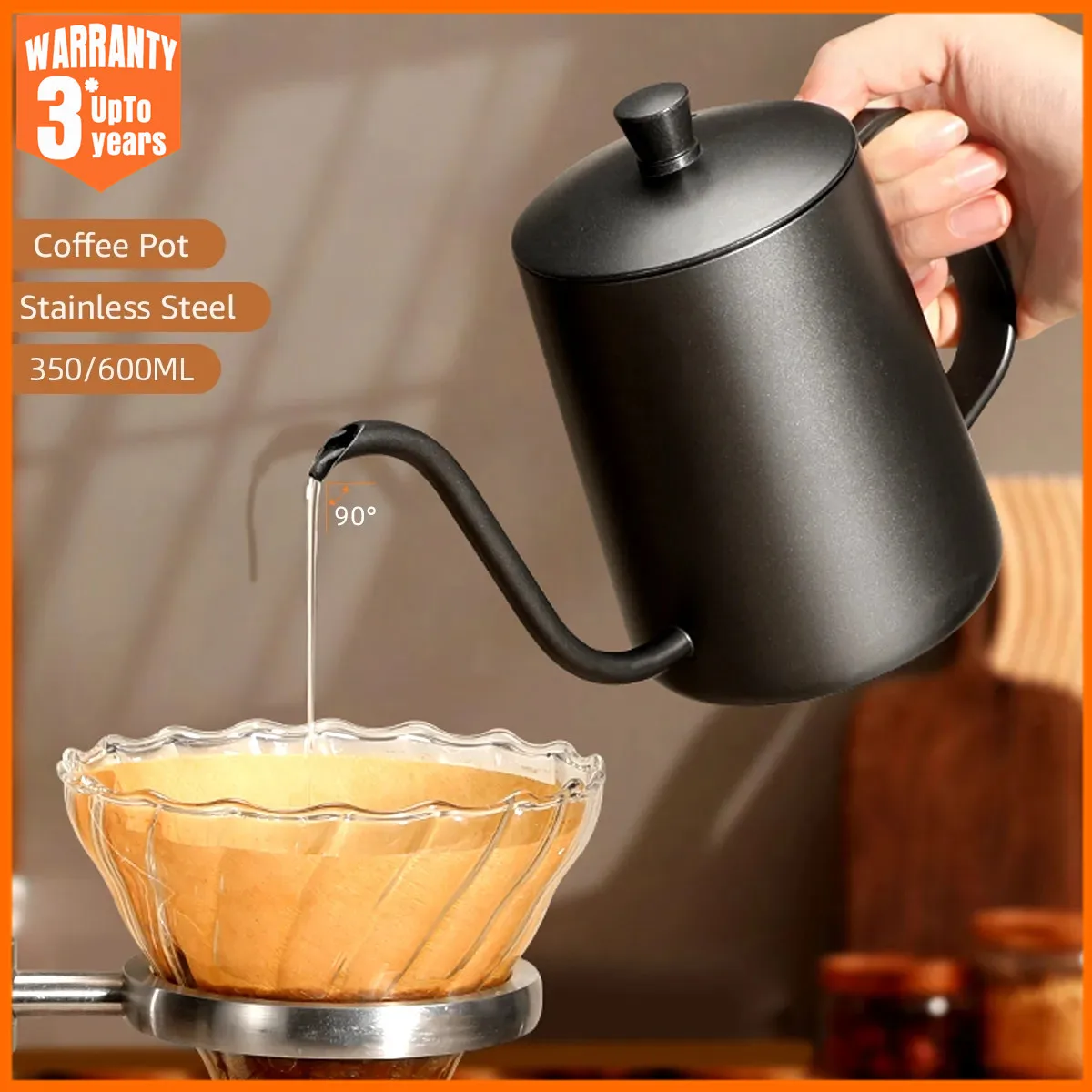 600ML-Pour-Over-Coffee-Kettle-Gooseneck-Kettle-Spout-Coffee-Pots-Drip ...