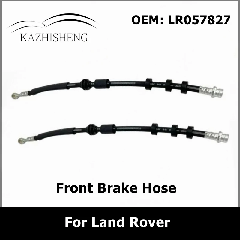 LR057827 2Pcs Front Brake Hose LR075356 LR095287 LR135811 for Land ...