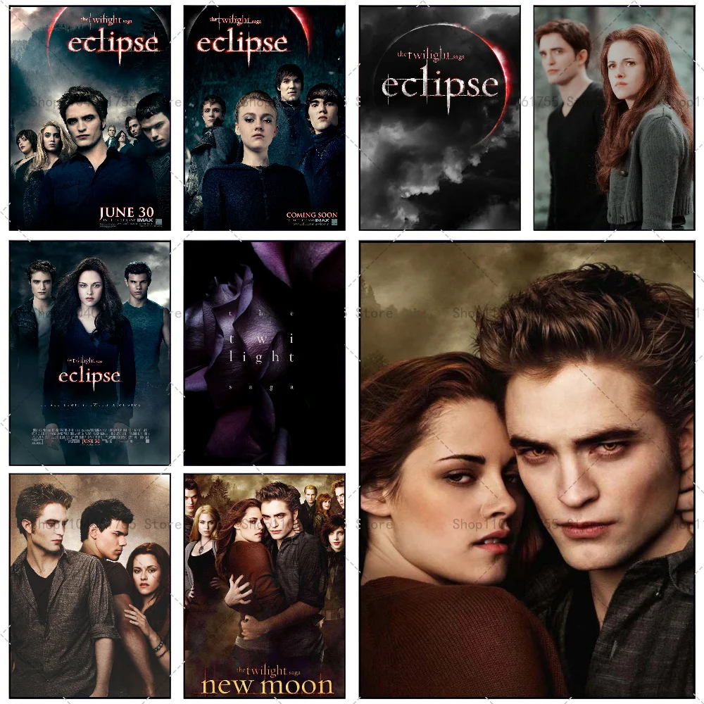 1PC Classic Movie TV Film Twilight Poster Self-adhesive Art Waterproof ...