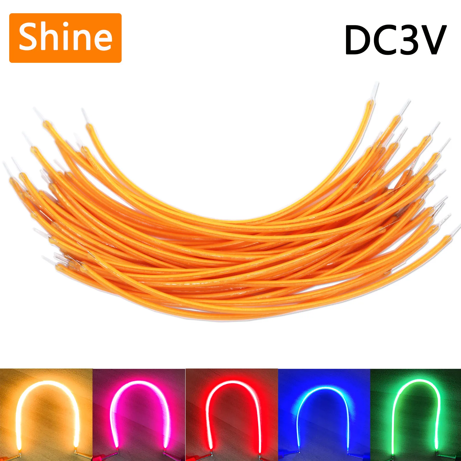 LED-Filament-Flexible-DC3V-38mm-60mm-95mm-80mm-130mm-145mm-185mm-260mm ...