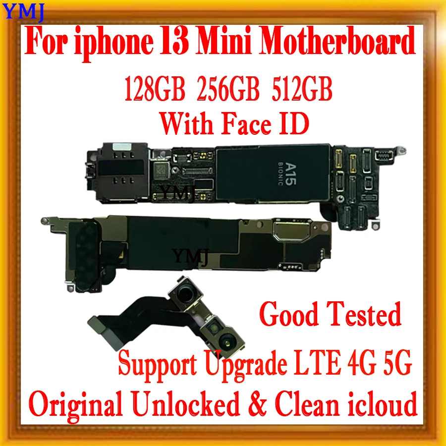 Free-icloud-For-IPhone-13-Mini-Motherboard-128GB-256GB-NO-ID-Account ...