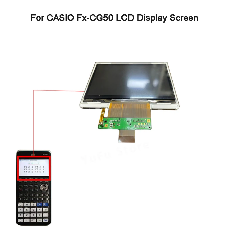 For CASIO Fx-CG50 LCD Display Screen Replacement - AliExpress 509