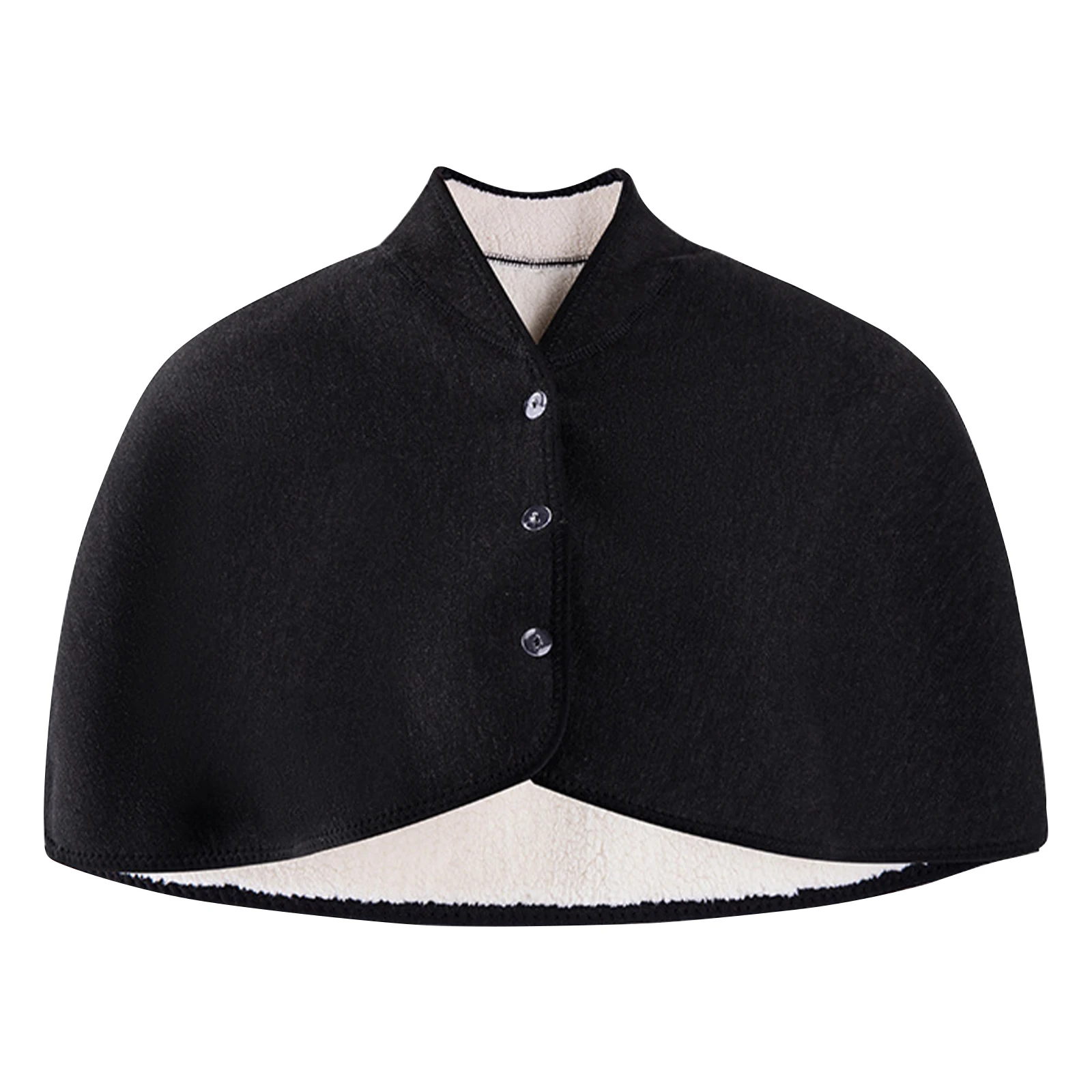 Keep-Warm-Shoulder-Brace-Winter-Faux-Lamb-Wool-Shoulder-Protective ...