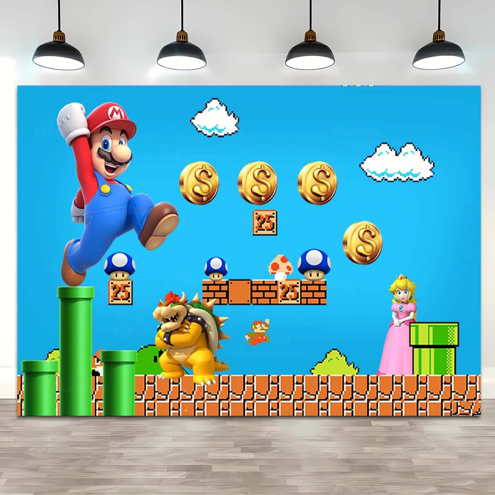 Super Mario Game Background