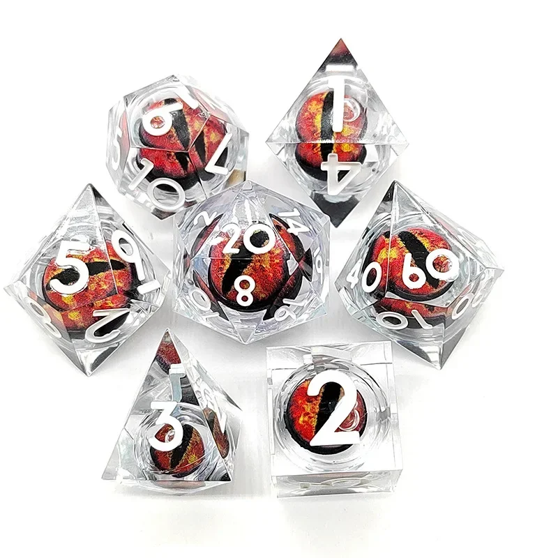 Mixed-Dice-Set-A-Variety-of-Color-Styles-for-DND-RPG-Portable-Toys-Math ...