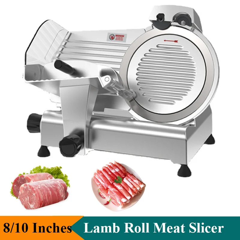 Household Meat Slicer Machine 8 or10 Inches Meat Slice Mutton Roll ...