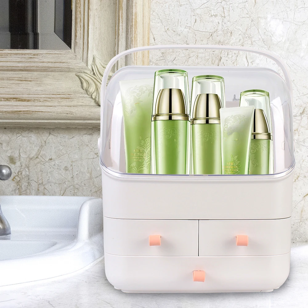 Waterproof-and-Dustproof-Makeup-Organizer-Home-Storage-Container ...
