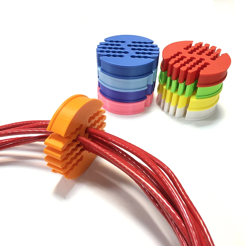 Six-types-of-network-cable-management-comb-36-hole-network-cable ...